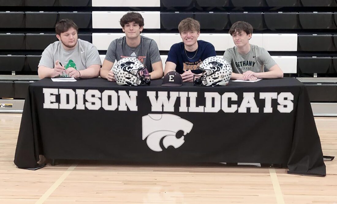 Four Edison athletes sign to play in college | News, Sports, Jobs ...